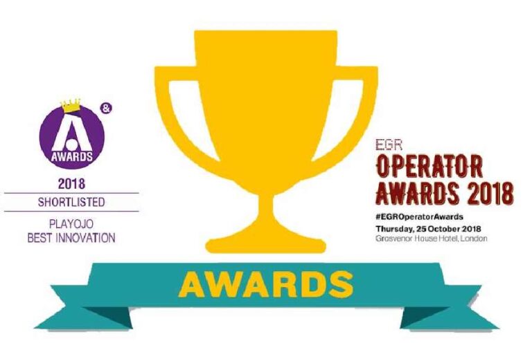 EGO and PlayOJO Shortlisted for EGR Operator Awards 2018
