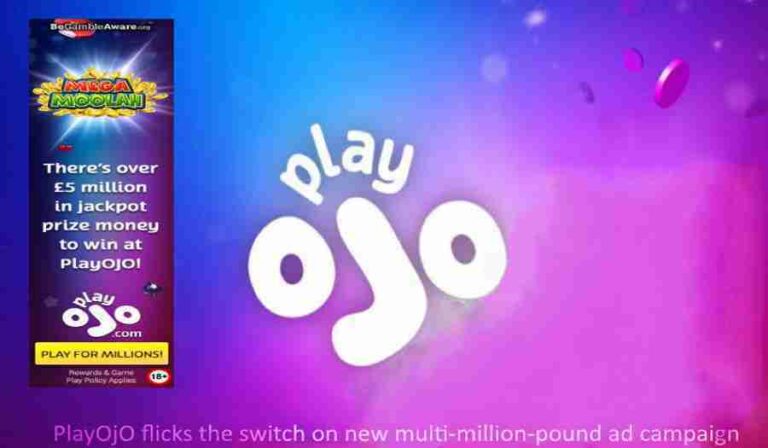 PlayOJO flicks the switch on new multi-million-pound Ad campaign